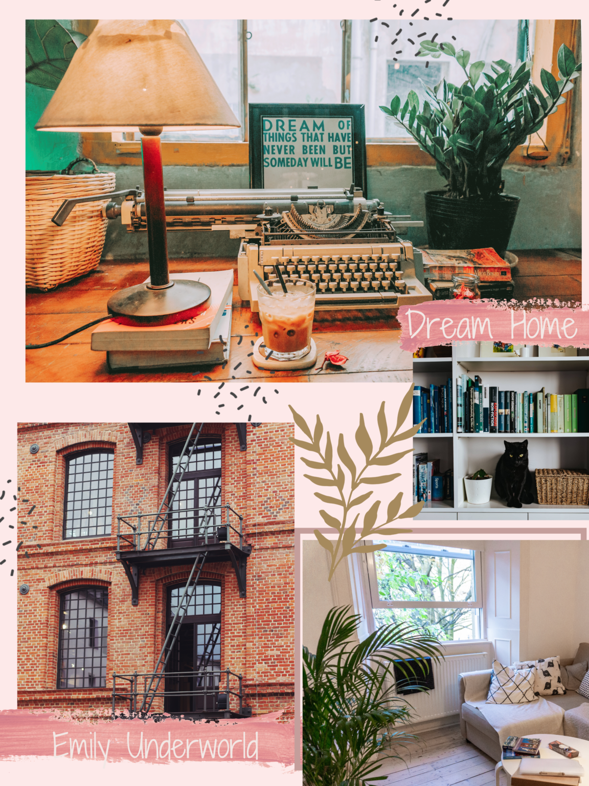 My Dream Home Vision Board | Why Create A Vision Board? - Emily Underworld