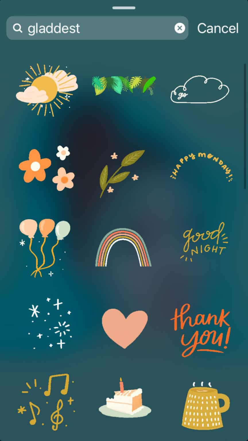 50+ Aesthetic Instagram Story Stickers! The Best GIF Ideas - Emily ...