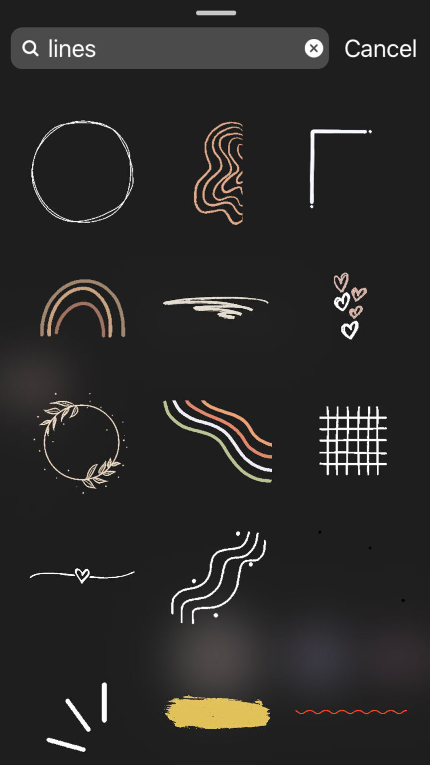 50+ Aesthetic Instagram Story Stickers! The Best GIF Ideas - Emily ...